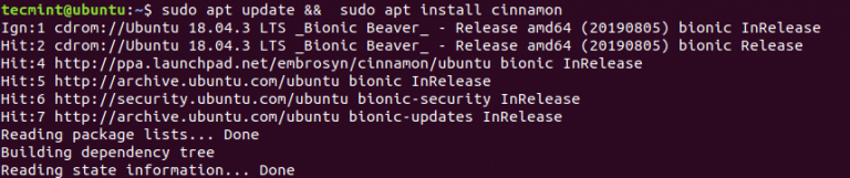 How to Install Cinnamon Desktop On Ubuntu