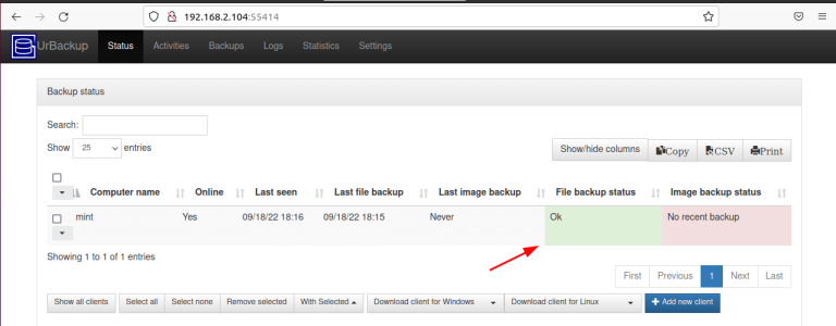 Install UrBackup [Server/Client] Backup System in Ubuntu