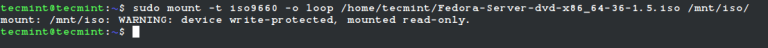 Mount ISO File in Linux | Tecmint: Linux Howtos, Tutorials & Guides