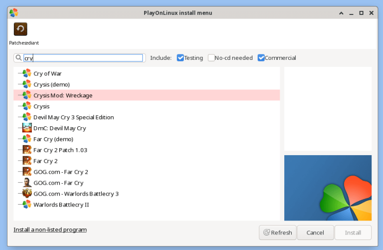 Playonlinux Run Windows Software And Games In Linux 2001
