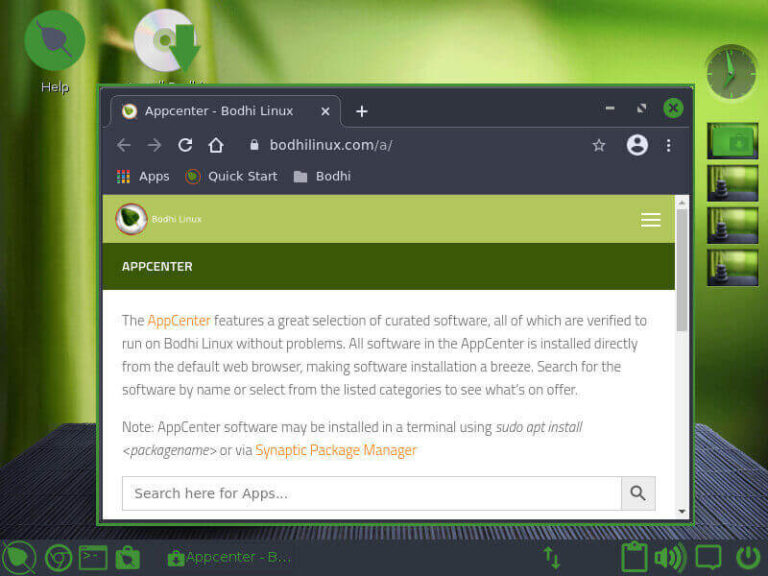 Installation and Review of Bodhi Linux [Lightweight Distro]