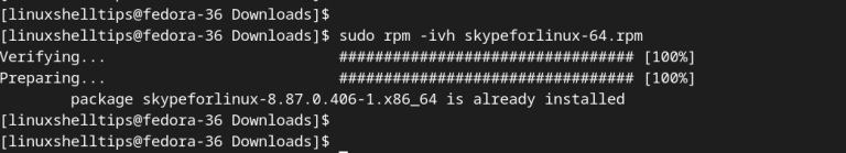 How to Install Skype in Fedora Linux 36/35