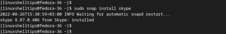 How to Install Skype in Fedora Linux 36/35