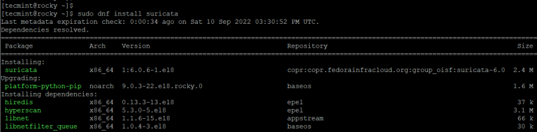 Suricata - Intrusion Detection and Prevention Security Tool