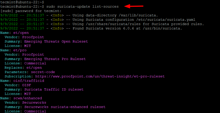 Suricata - Intrusion Detection and Prevention Security Tool