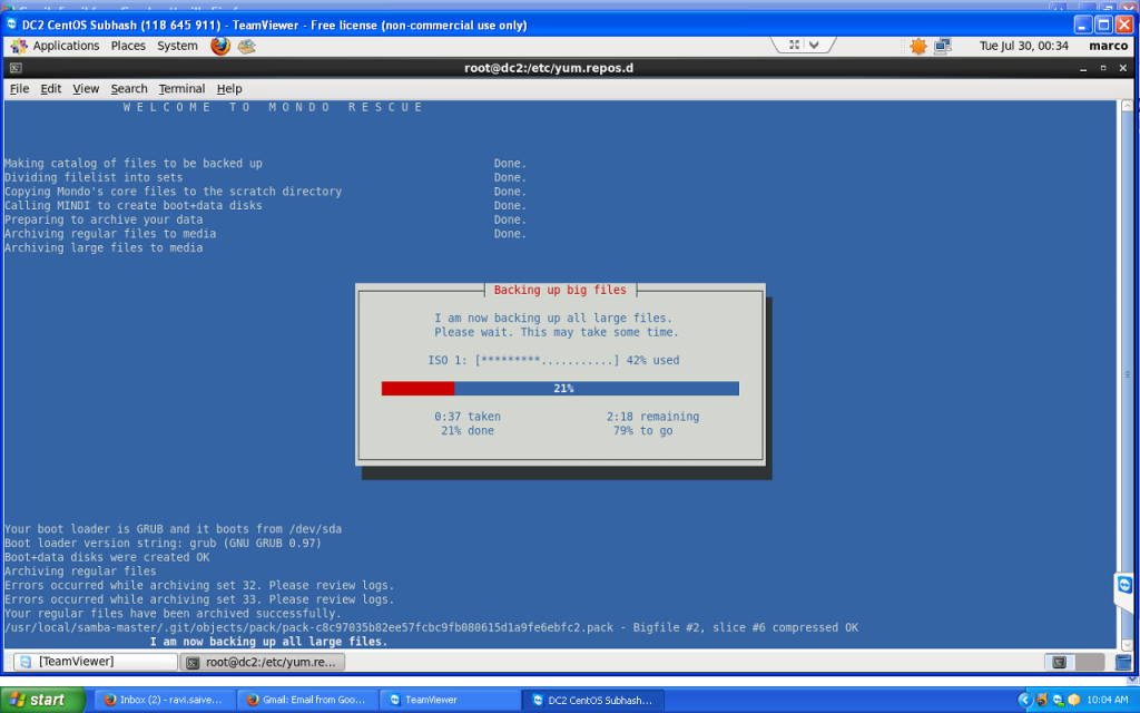 How to Clone/Backup Linux Systems Using Mondo Rescue Tool