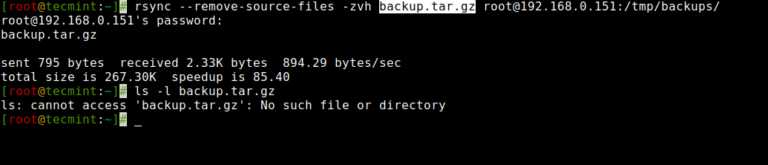 16 Practical Examples of Rsync Command in Linux