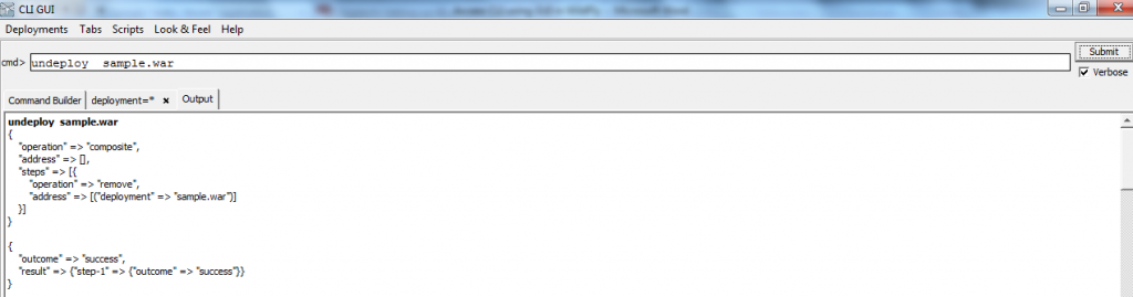WildFly (JBoss AS) - How to Access and Manage CLI Using GUI