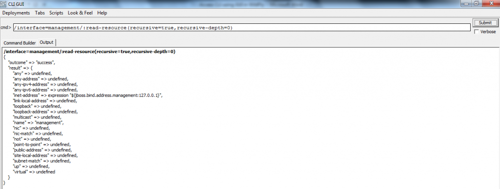 WildFly (JBoss AS) - How to Access and Manage CLI Using GUI