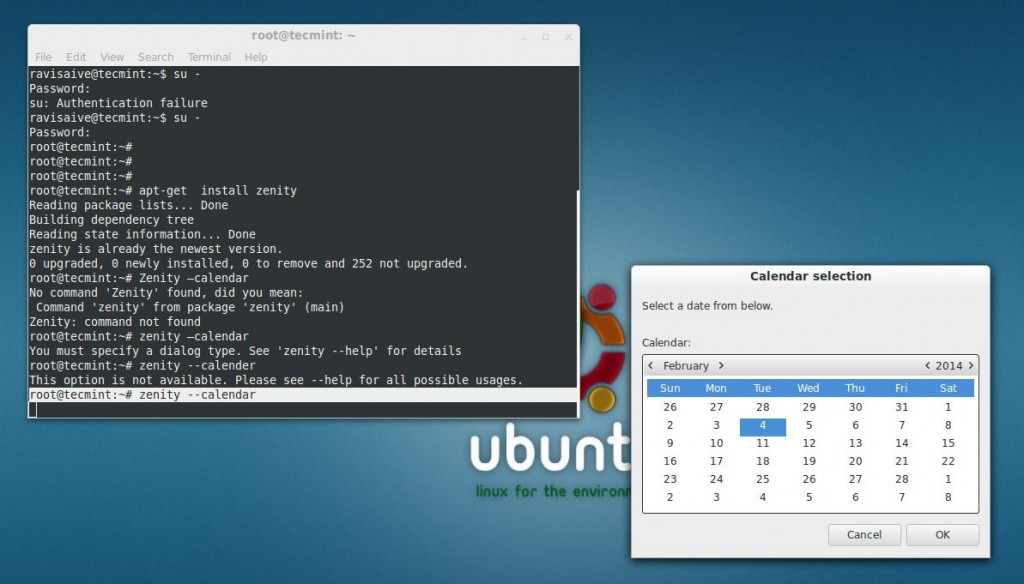 Zenity Creates Graphical Gtk Dialog Boxes In Command Line And Shell Scripts Linux Blimp