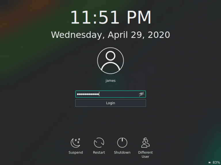 Installation of Manjaro 20.0 (KDE Edition) Desktop