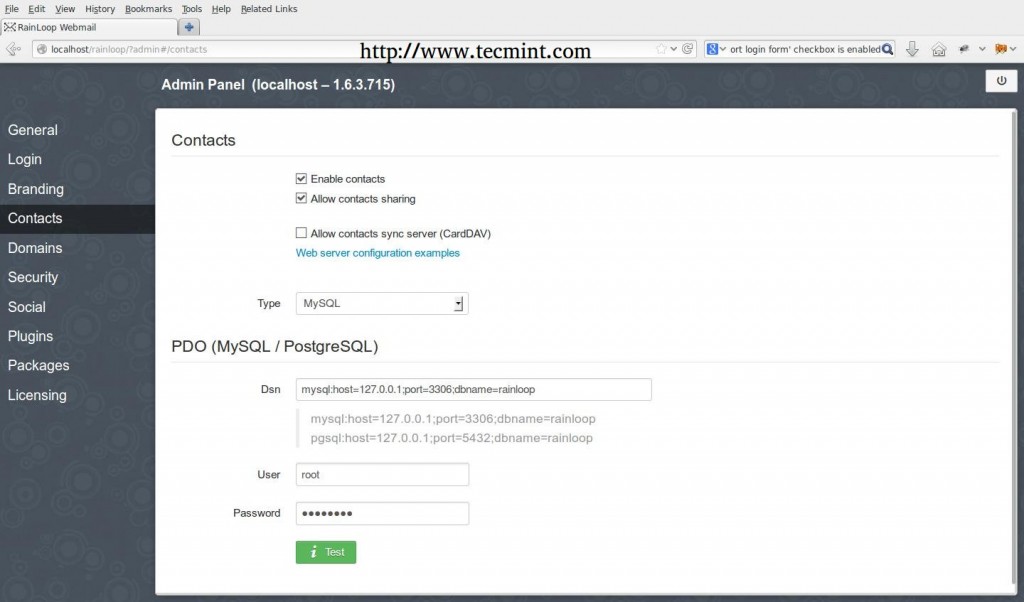 RainLoop Webmail - A Modern Fast Web Based Email Client for Linux