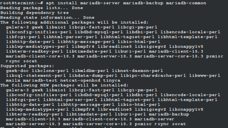 How to Install MariaDB in RHEL and Debian Systems