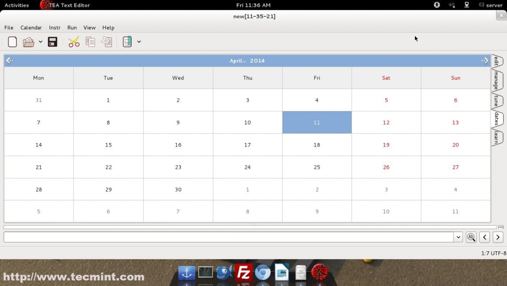 Tea: An Ultimate Text Editor Cum Word Processor for Linux
