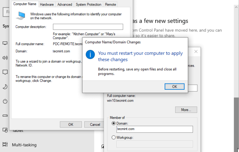 Manage Zentyal PDC (Primary Domain Controller) from Windows