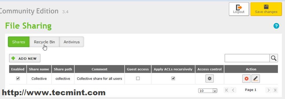Setup File Sharing and Permissions for All Users in Zentyal 3.4 PDC ...
