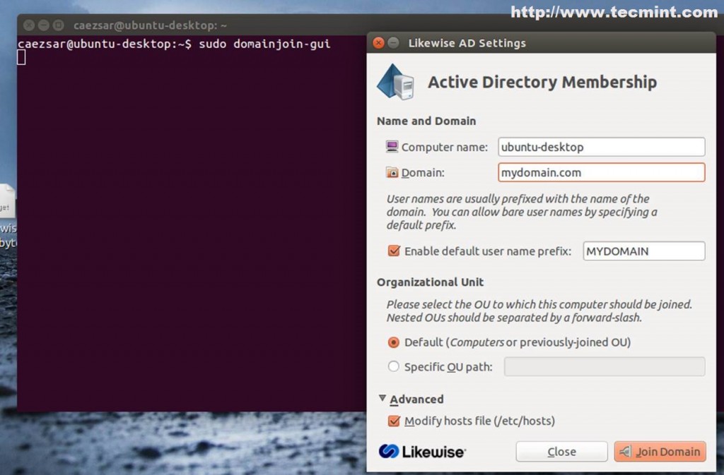 Integrate Ubuntu 14.04 (Trusty Tahr) to Zentyal PDC (Primary Domain Controller) - Part 7