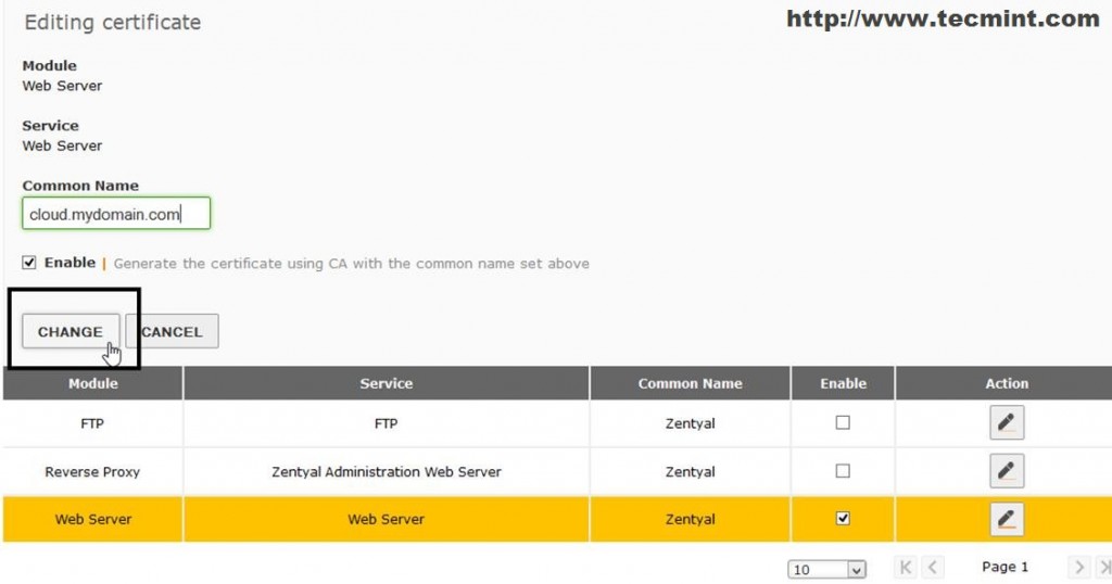 Install and Configure Web Services (Apache Virtual Hosting) on Zentyal ...