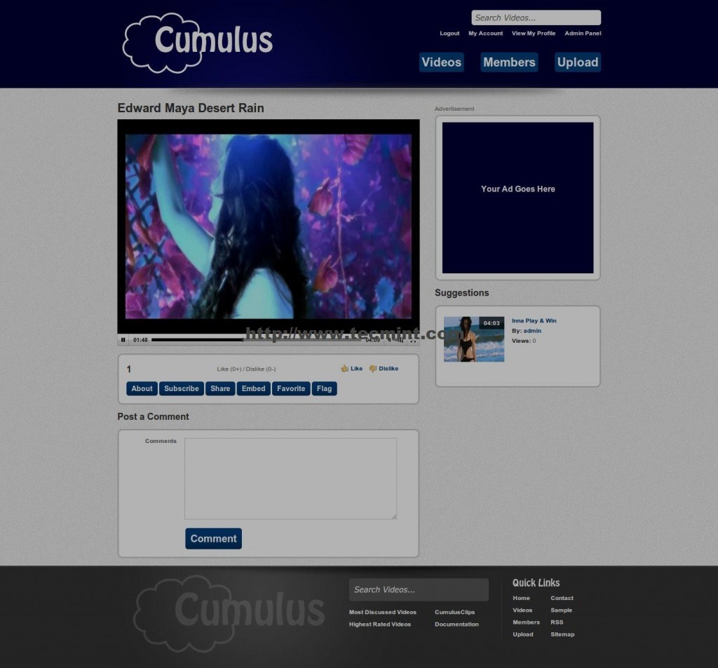 Create Your Own Video Sharing Website using ‘CumulusClips Script’ in ...