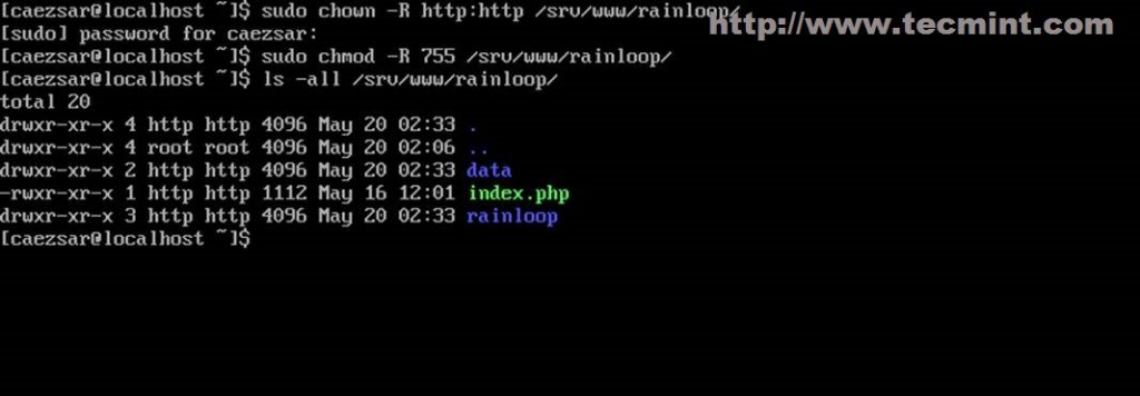 Install RainLoop Webmail (A Web Based Email Client) using 'Nginx and Apache' in Arch Linux