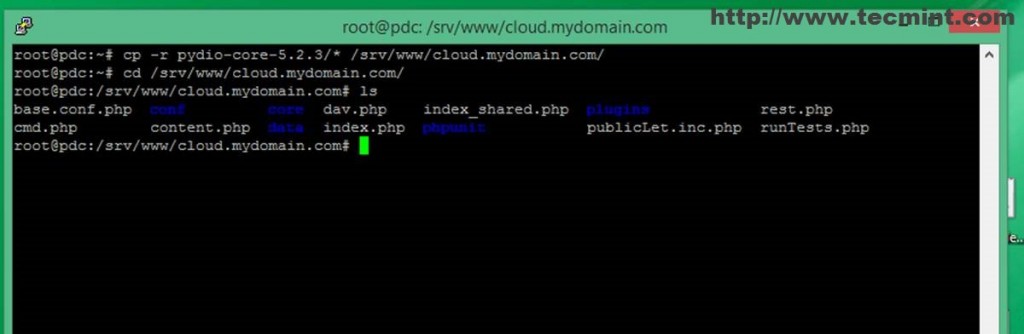 Installing Pydio File Sharing Platform On Zentyal 34 Webserver Part 11