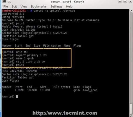 Gentoo Linux Step by Step Installation Guide with Screenshots - Part 1