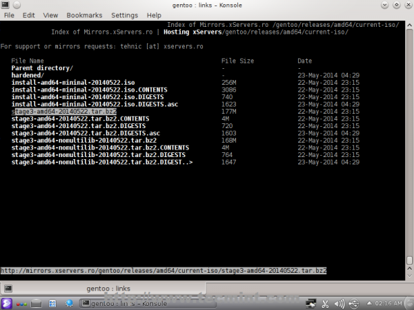 Gentoo Linux Step by Step Installation Guide with Screenshots - Part 1