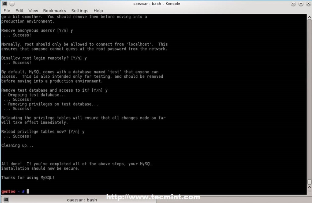 Installing LAMP (Linux, Apache, MySQL, PHP and PhpMyAdmin) in Gentoo Linux