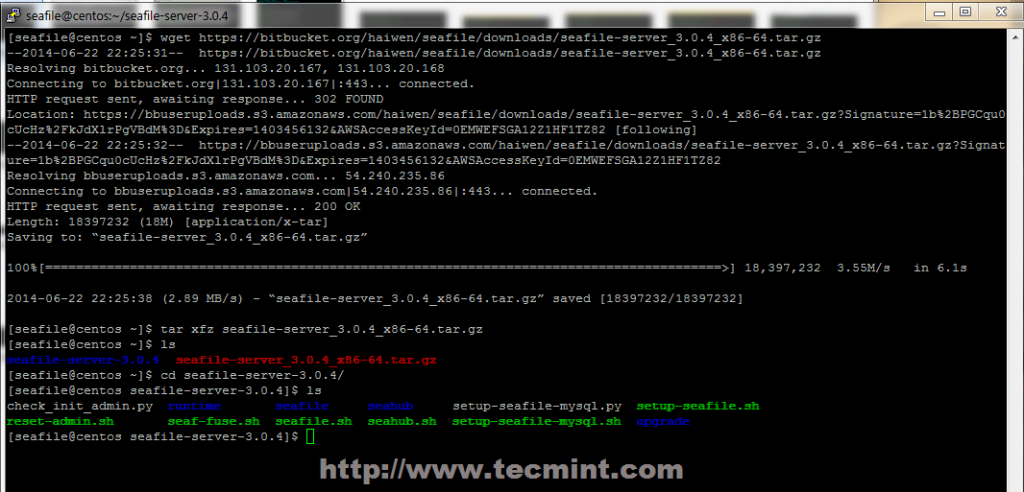 Installing Seafile (Secure Cloud Storage) with MySQL Database in RHEL ...