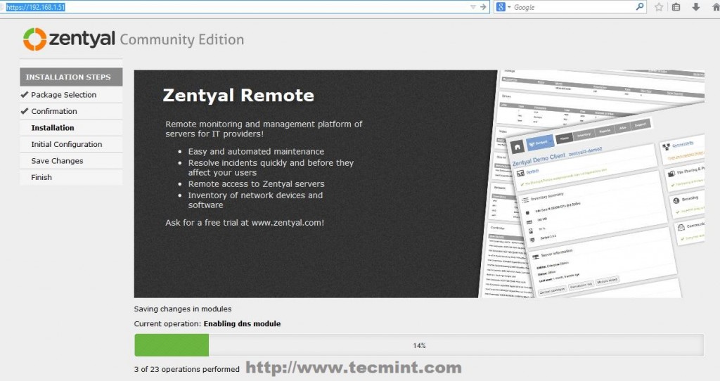 Install And Configure Zentyal Linux 35 As A Bdc Backup Domain Controller