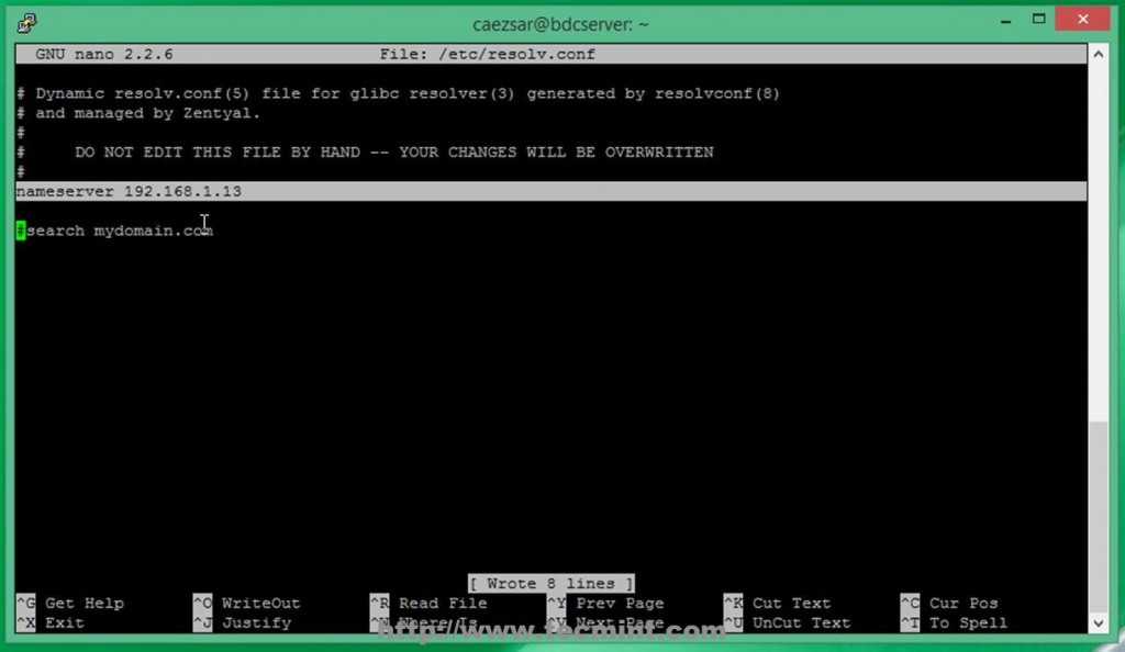 Install and Configure Zentyal Linux 3.5 as A BDC (Backup Domain Controller)