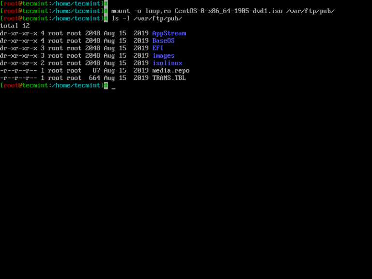 Mount ISO File | Tecmint: Linux Howtos, Tutorials & Guides