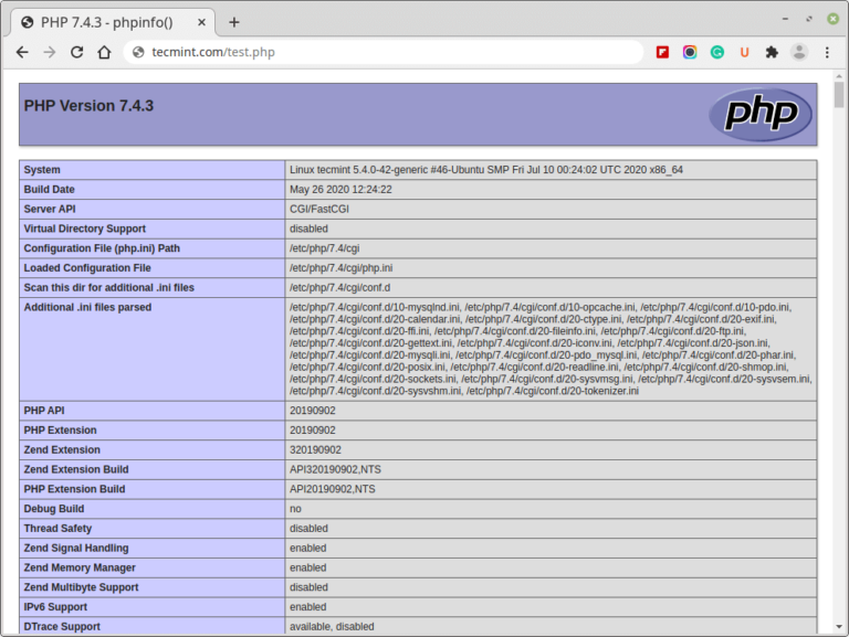 How to Install Lighttpd with PHP, MariaDB and PhpMyAdmin in Ubuntu