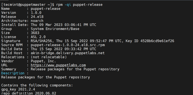 How to Install Puppet Master and Slave in RHEL-Based Systems