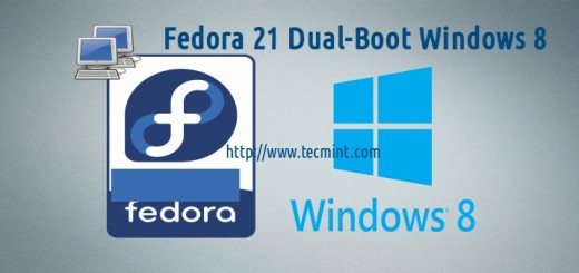 Installing Fedora 21 Dual Boot with Windows 8