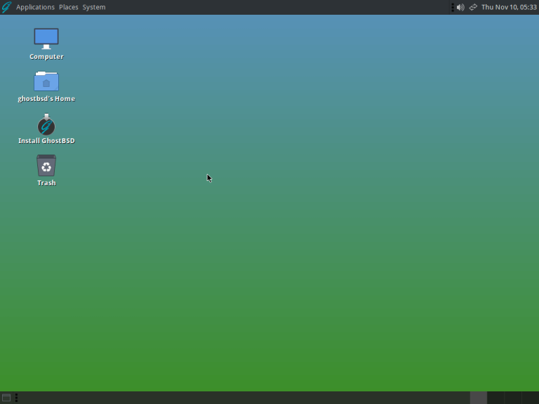 GhostBSD - A Unix-like OS Based on FreeBSD with MATE Desktop