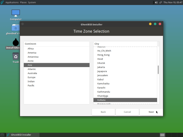 GhostBSD - A Unix-like OS Based on FreeBSD with MATE Desktop