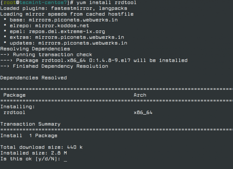 Install Cacti (Network Monitoring) on RHEL/CentOS 8/7 and Fedora 30