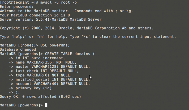 How to Install and Configure 'PowerDNS' (with MariaDB) and 'PowerAdmin ...