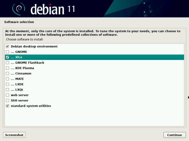 A Fresh Installation of Debian 11 Bullseye