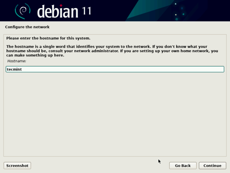 A Fresh Installation of Debian 11 Bullseye