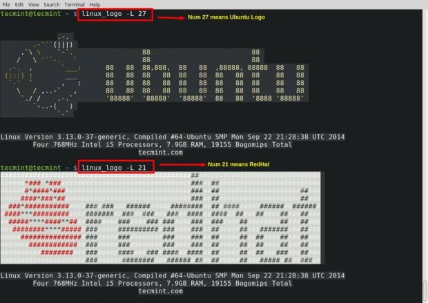 Linux_Logo - Print Color ANSI Logos of Linux Distributions