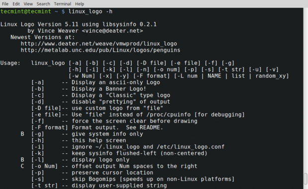 Linux_Logo - A Command Line Tool to Print Color ANSI Logos of Linux ...