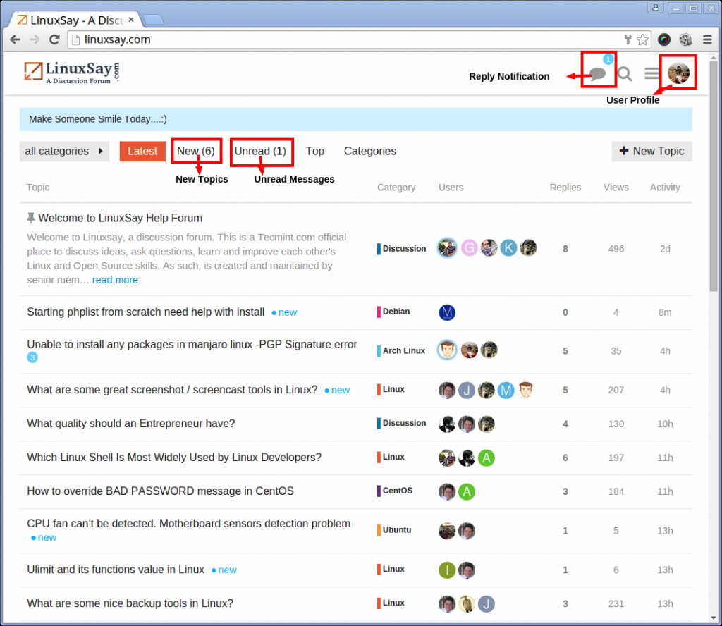 Launching 'LinuxSay' - A Discussion Forum for Linux Enthusiasts