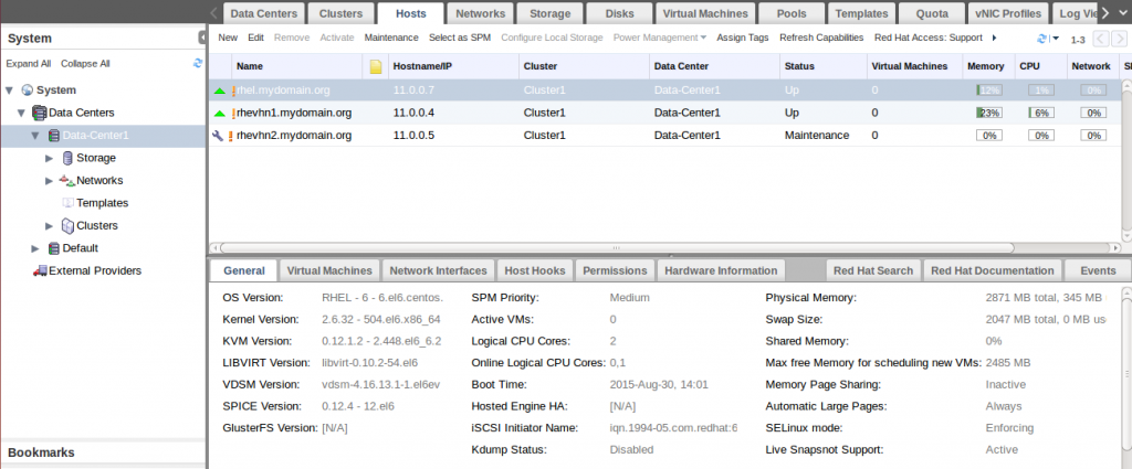 Rhev Clustering And Rhel Hypervisors Installation Part 5