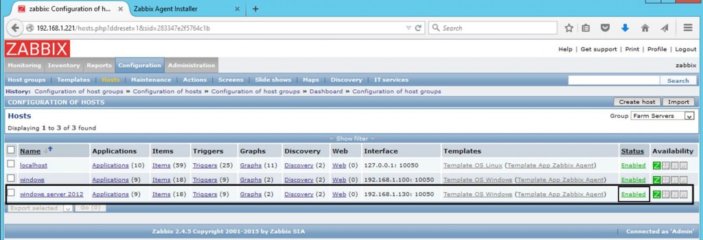 How to Install Zabbix Agent and Add Windows Host to Zabbix Monitoring – Part 4 – Linux Blimp