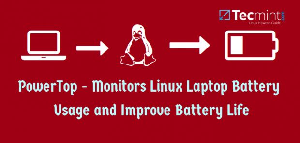 PowerTop - Monitors Total Power Usage and Improve Linux Laptop Battery Life