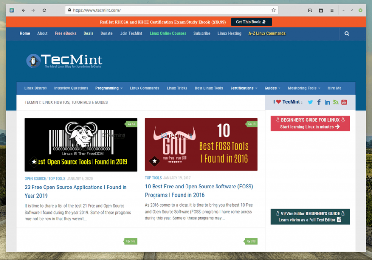 2024年Linux用户必试的18款Web浏览器 – techsyncer
