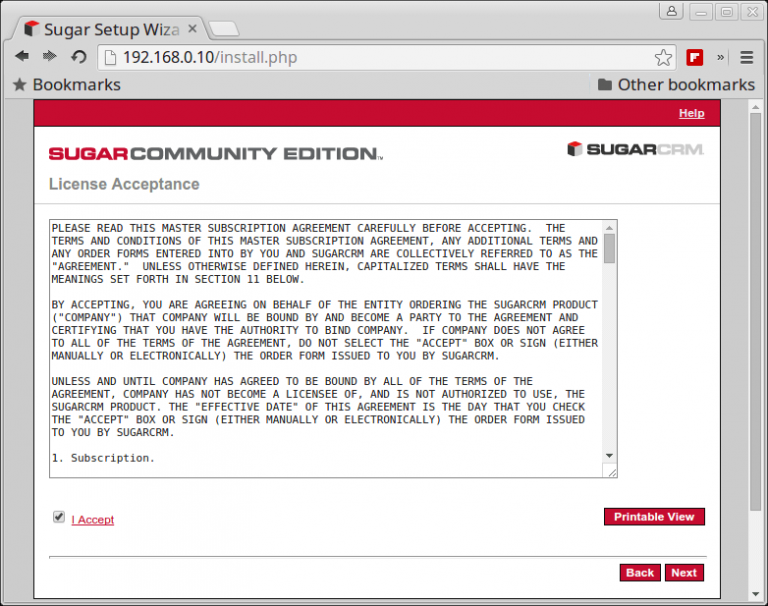 How to Install SugarCRM Community Edition on CentOS 7/6 and Debian 8