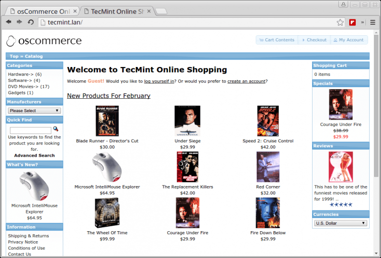 How to Start Your Own Online Shopping Store Using osCommerce